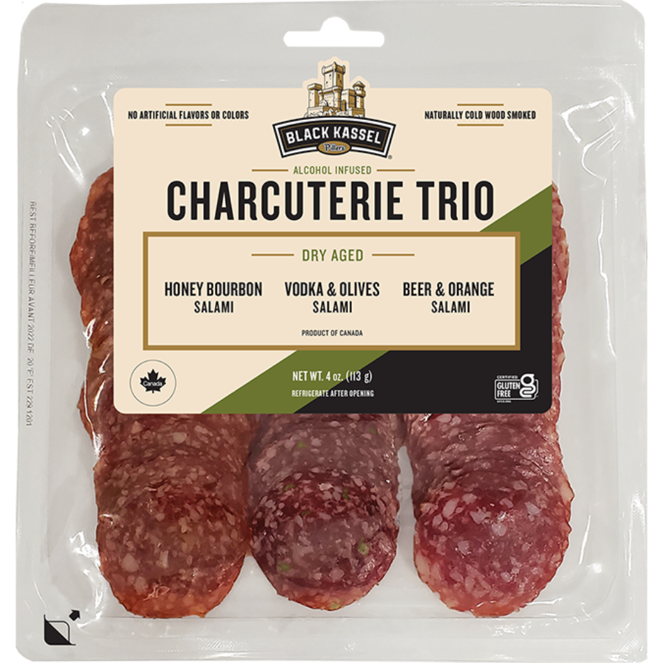 Happy Hour Charcuterie Trio - Black Kassel